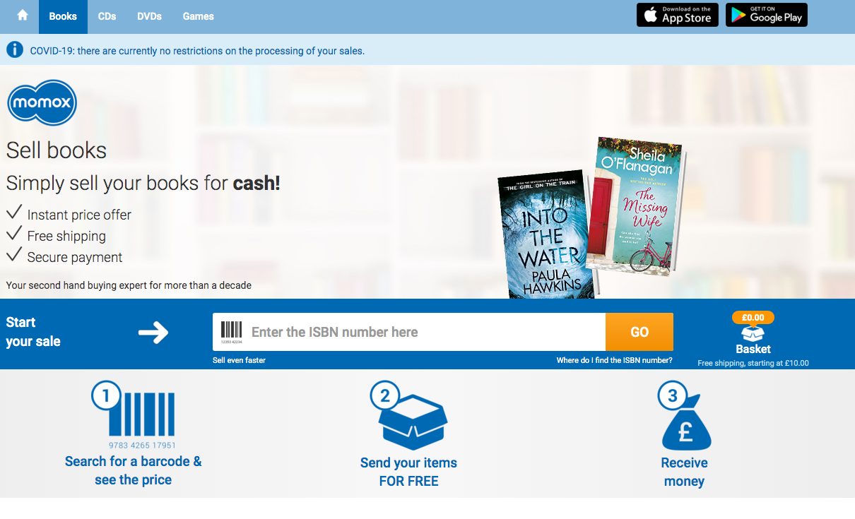 How To Sell Books Online & Make Extra Cash - Cashback Collette