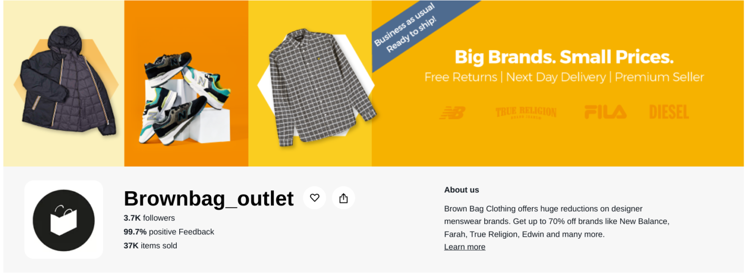 Top 50 eBay Outlet Stores In The UK (2022) - Cashback Collette