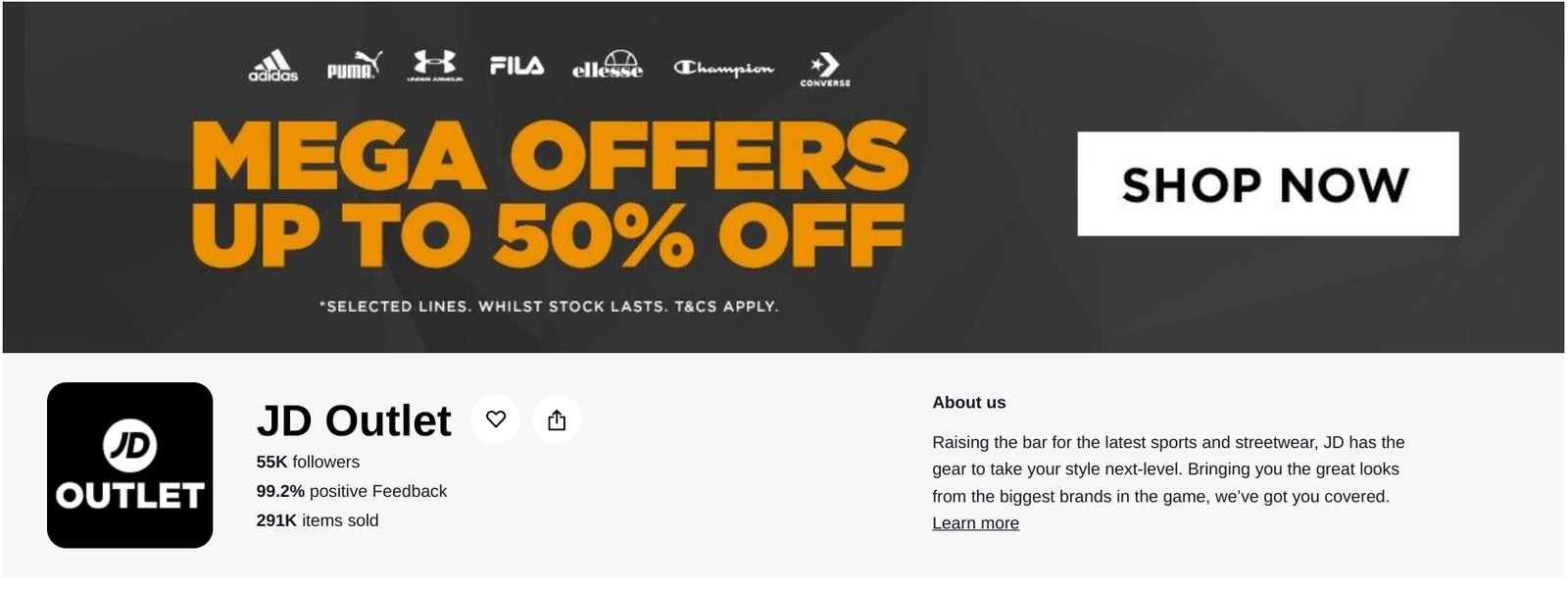 Top 50 eBay Outlet Stores In The UK (2022) - Cashback Collette