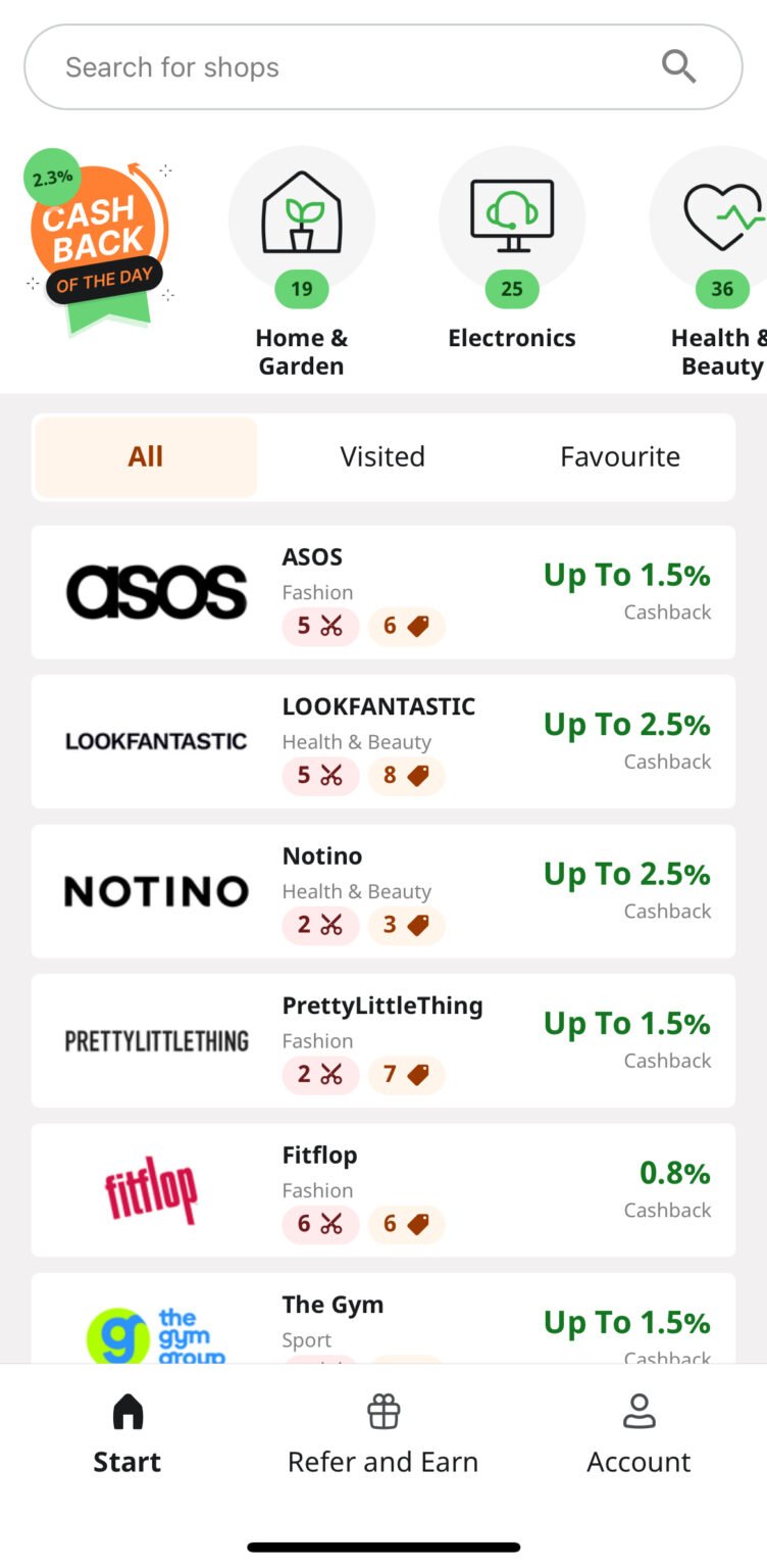 15 Best Cashback Apps To Save Money In The UK (2025) - Cashback Collette